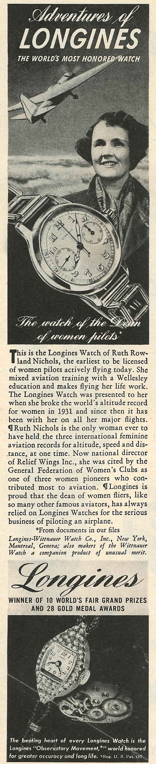 Ruth Nichols Aviatrix - Flight Birds