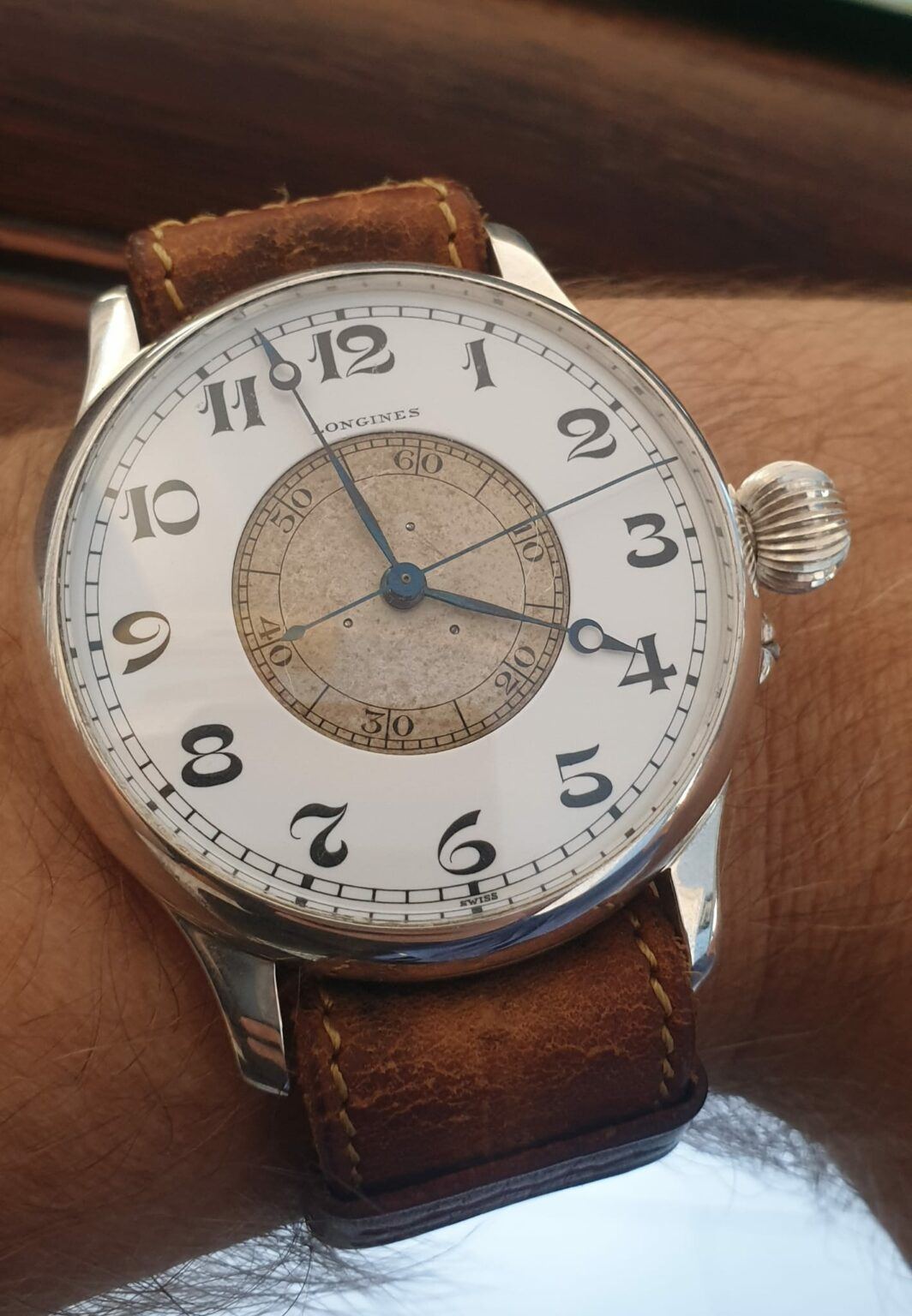 The World’s First Hour-angle wristwatch - Flight Birds